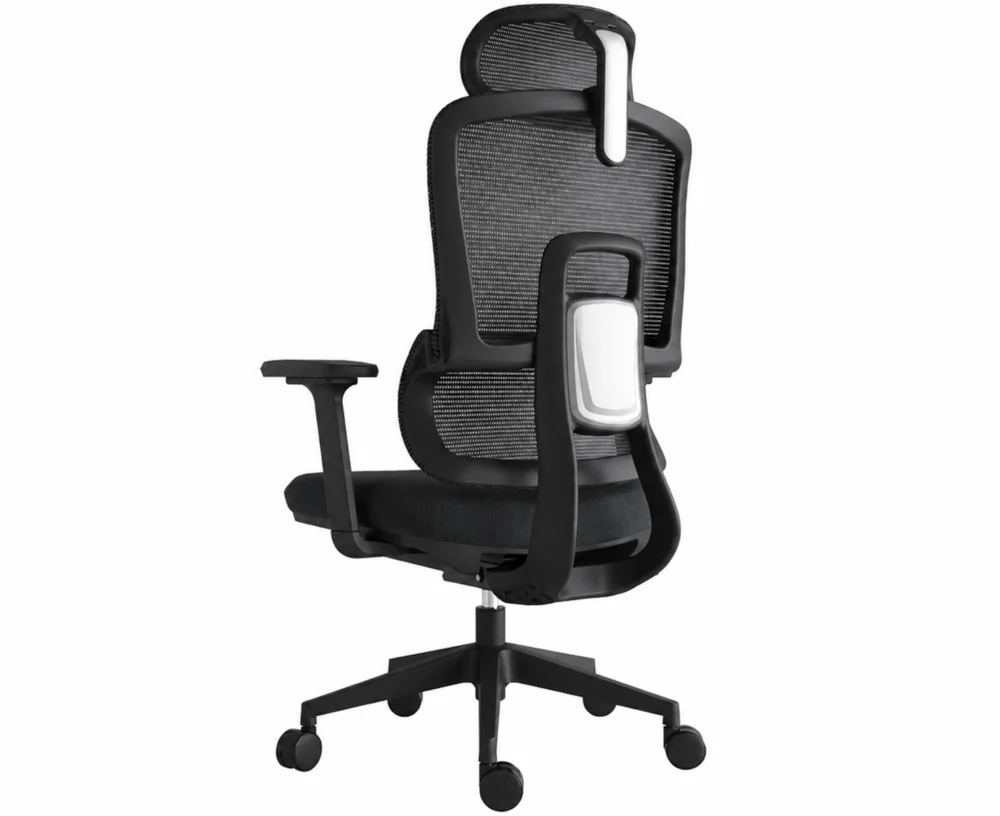POKA ERGONOMIC OFFICE CHAIR - BLACK | Dignity Furniture