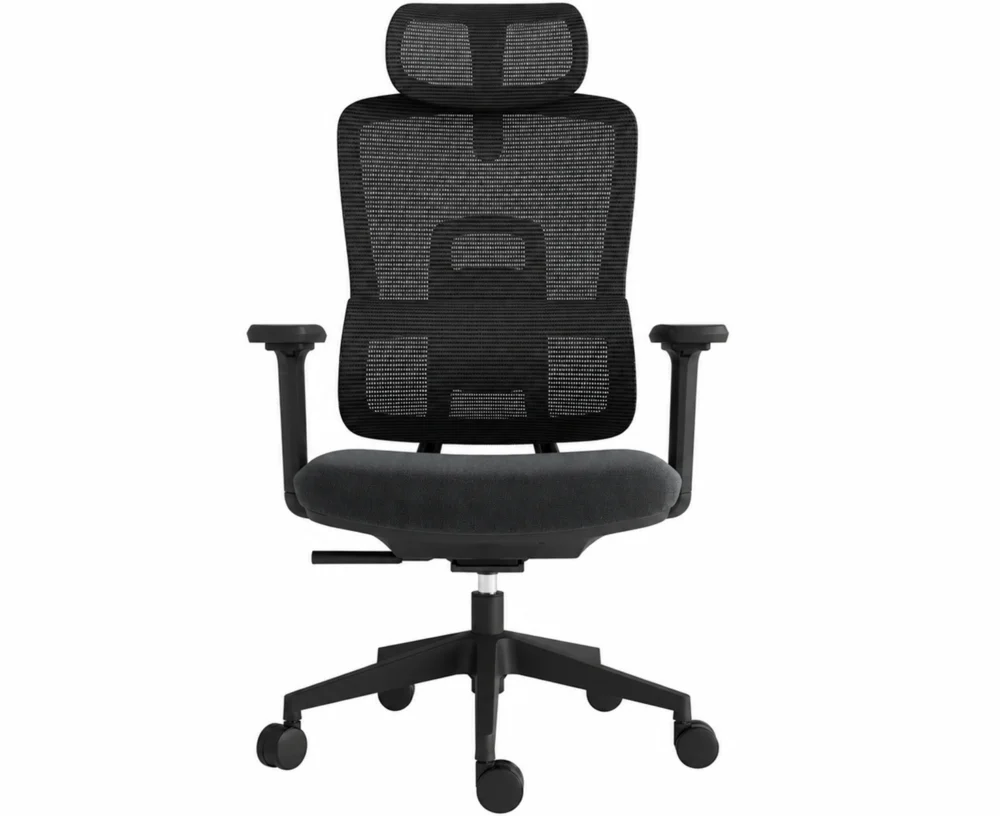 POKA ERGONOMIC OFFICE CHAIR - BLACK | Dignity Furniture