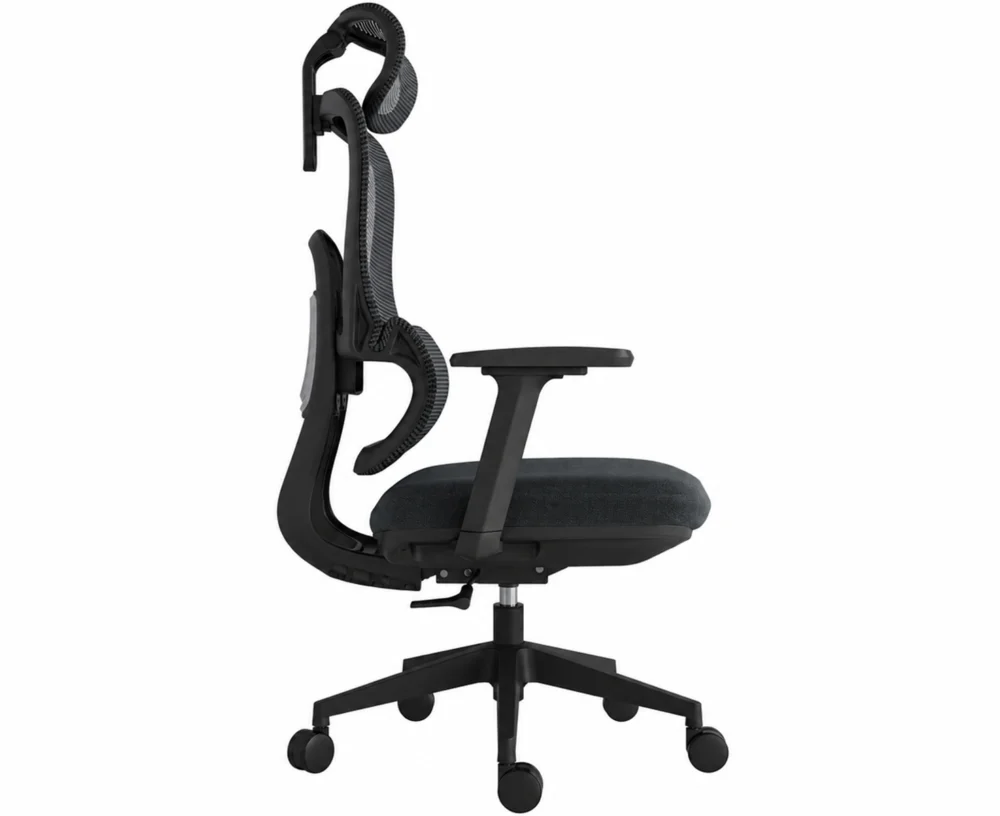 POKA ERGONOMIC OFFICE CHAIR - BLACK | Dignity Furniture